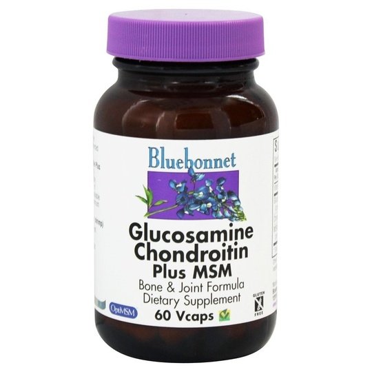 Bluebonnet Glucosamine Chondroitin plus MSM
