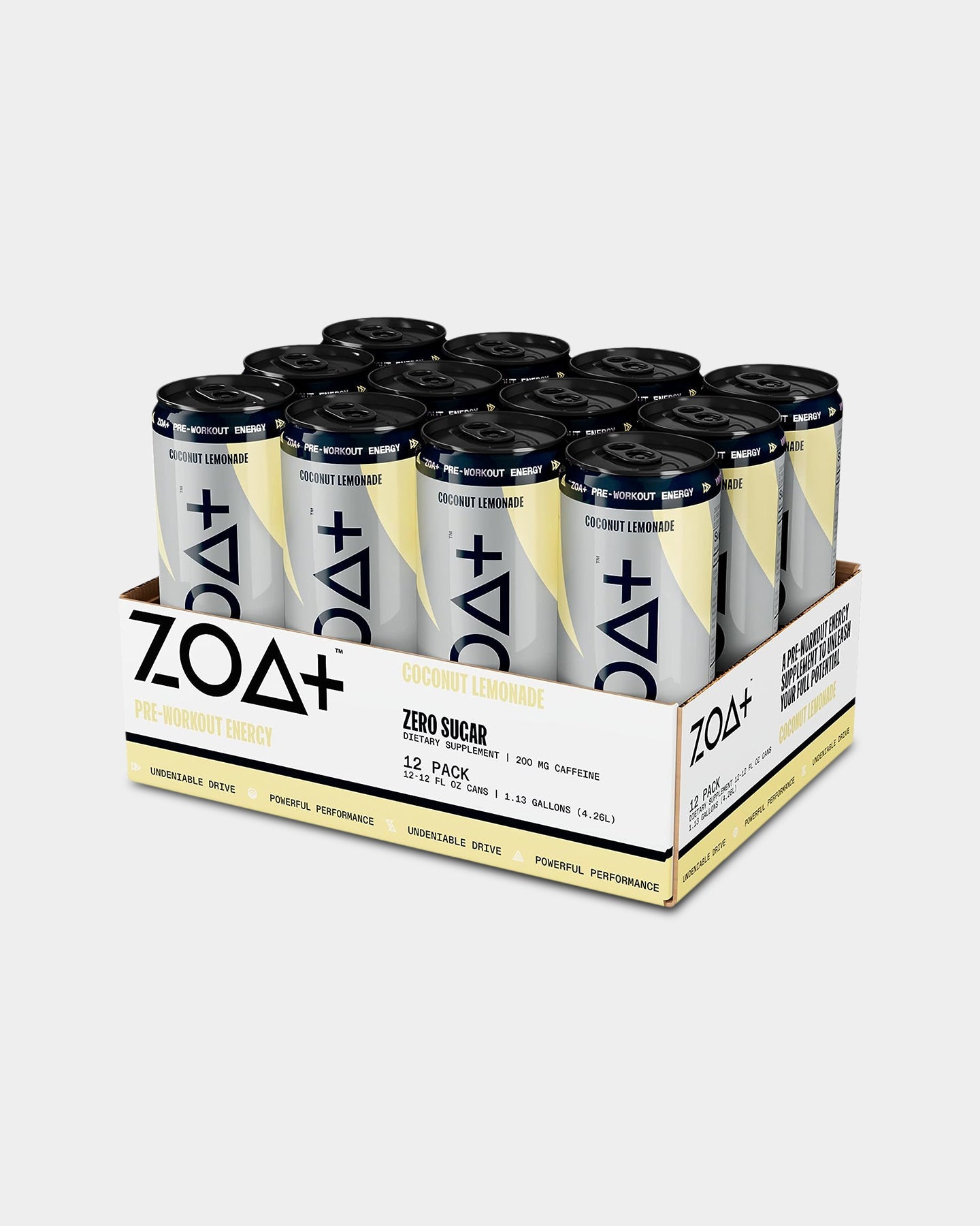 ZOA+ Pre-Workout Energy Drink