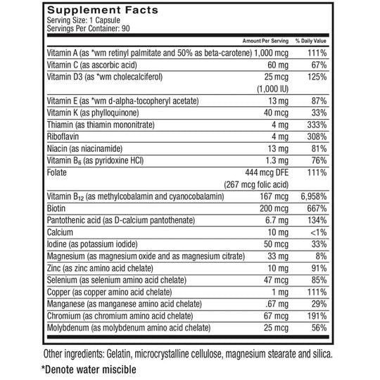 Celebrate MultiVitamin Capsules