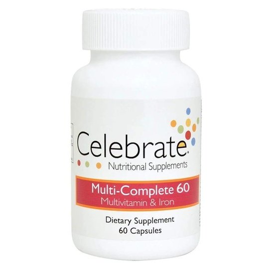 Celebrate Multivitamin Complete with 60mg Iron - Capsule